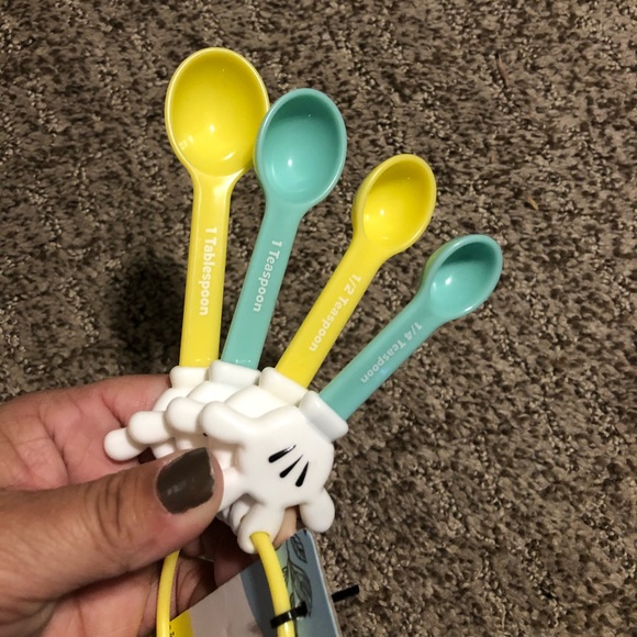 Disney | Kitchen | New Disney Mickey Mouse Measuring Spoons | Poshmark